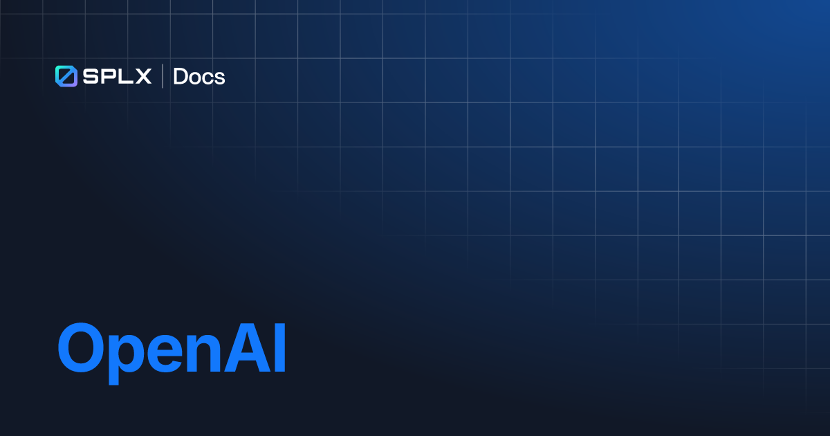 OpenAI | SplxAI Docs